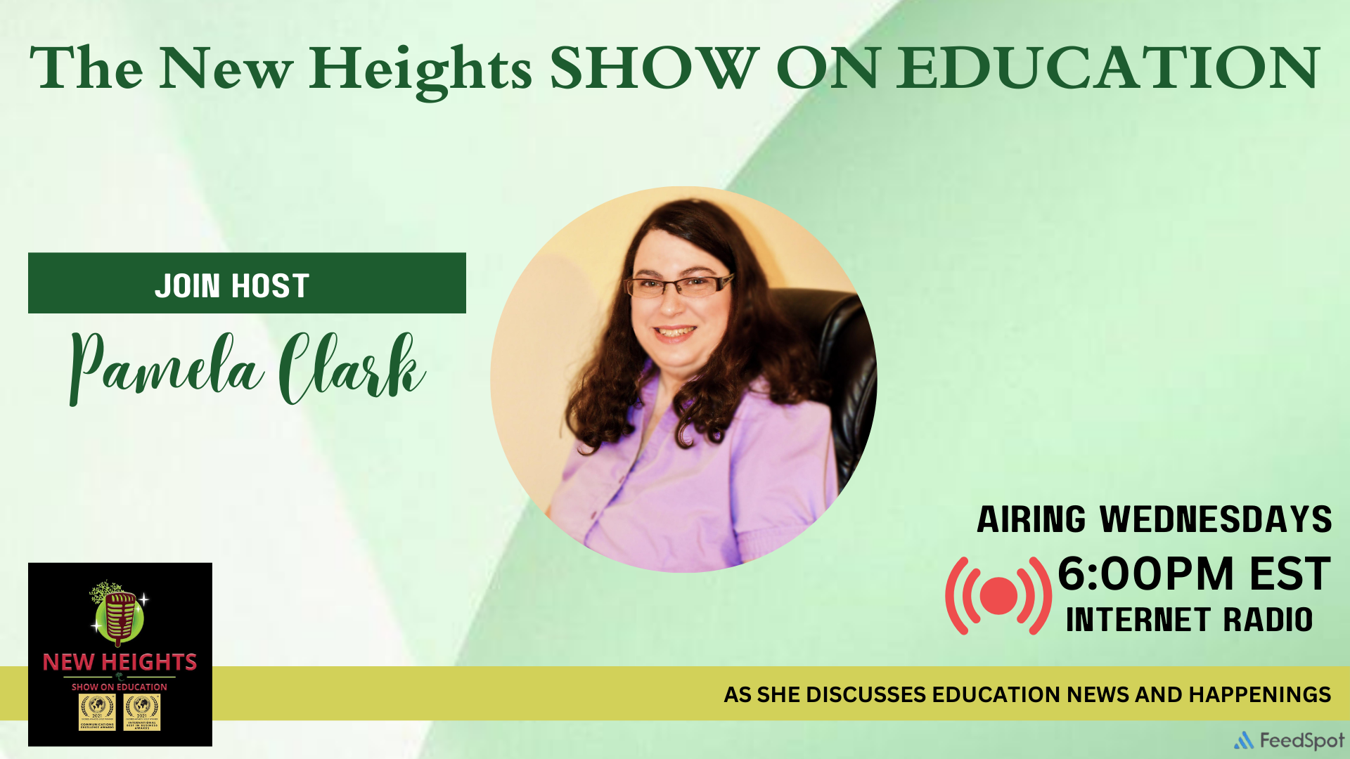 Pamela Clark – Host of New Heights Show on Education - NHEG Radio Show